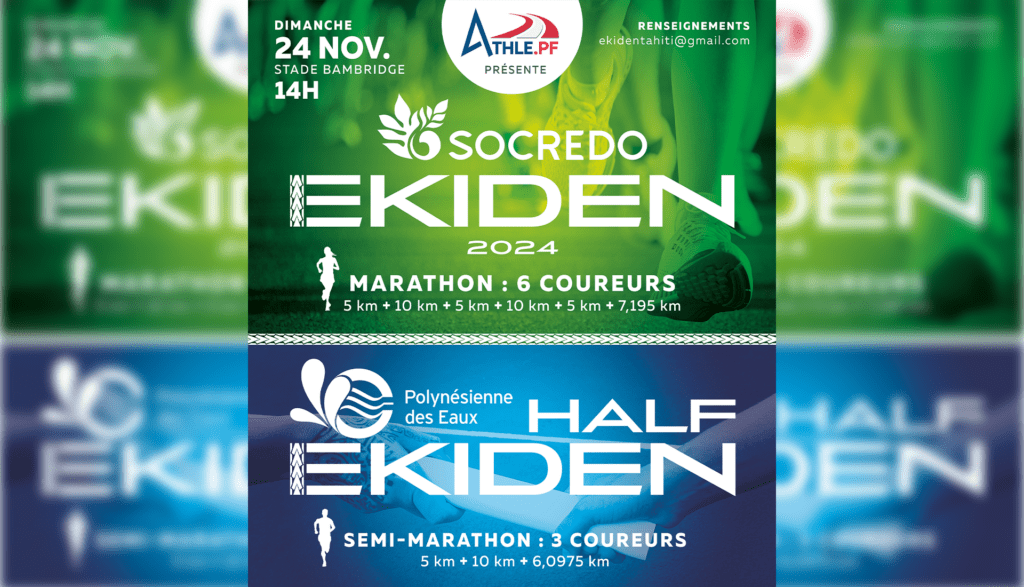 SOCREDO EKIDEN et POLYNESIENNE DES EAUX HALF EKIDEN