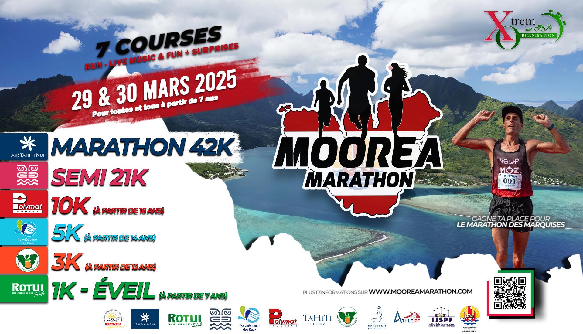 Moorea Marathon 2025 - Fenua Moove