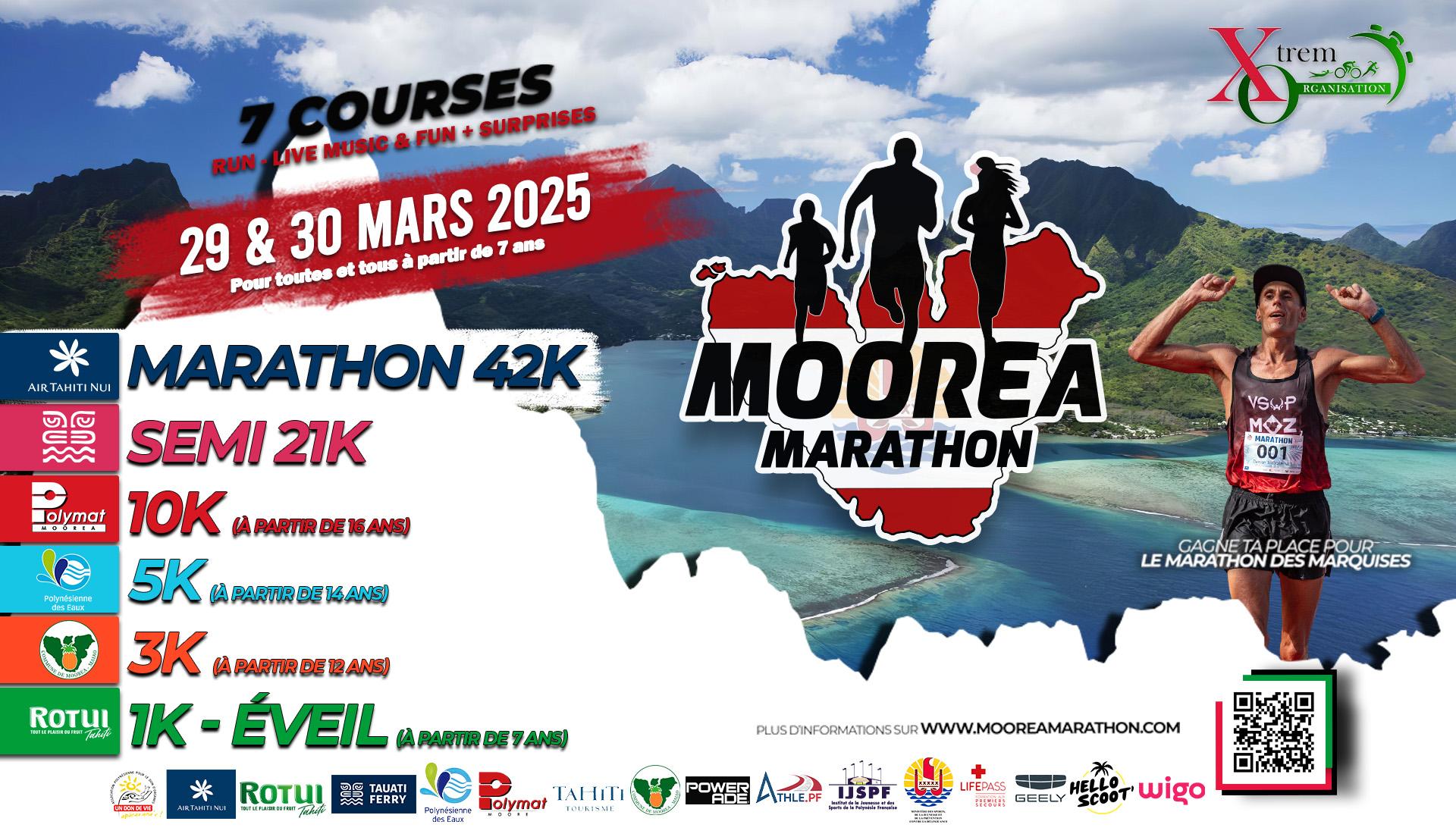 Moorea Marathon 2025