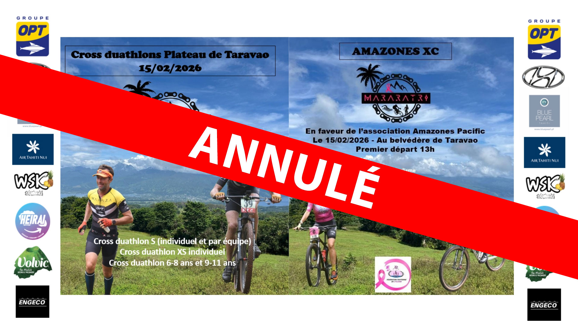 Marara Tri Challenge Plateau de Taravao 2026